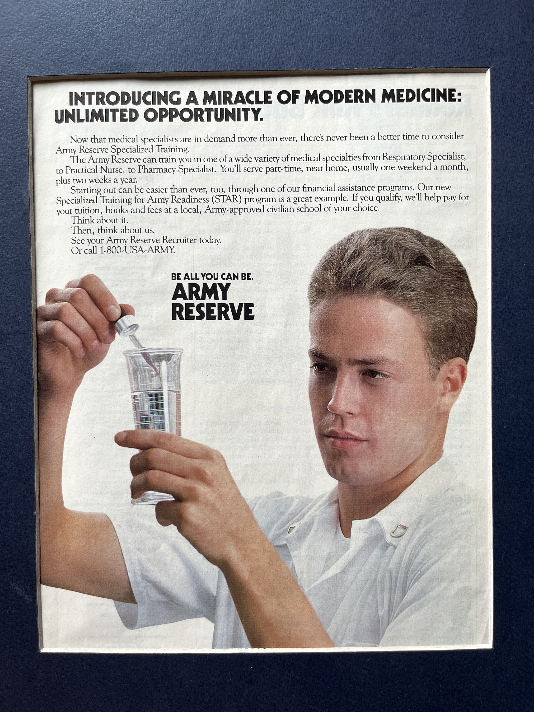 1990's United States Army Advertisement - Etsy