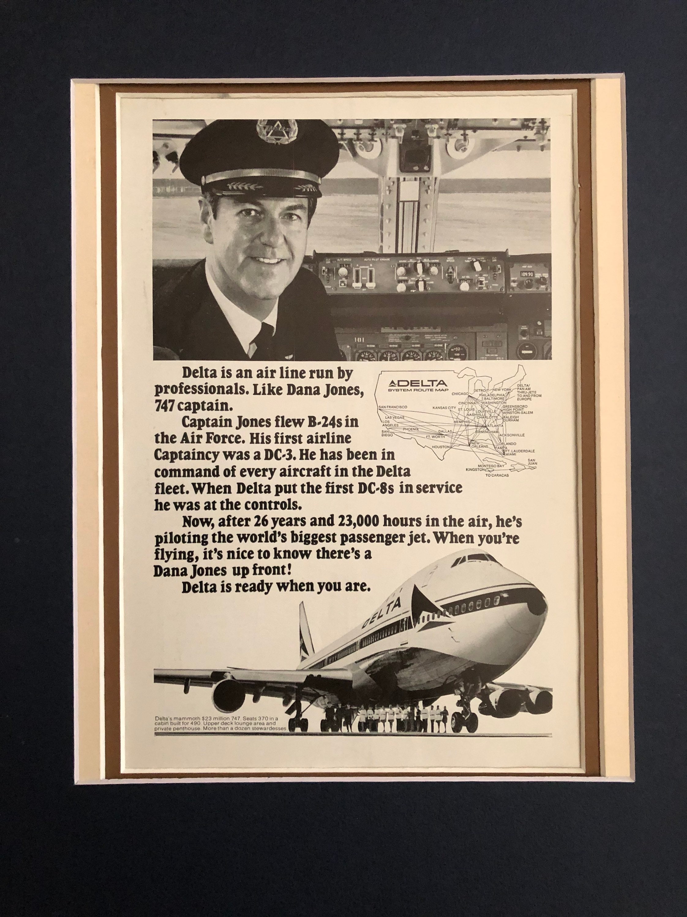 Vintage Delta Airlines