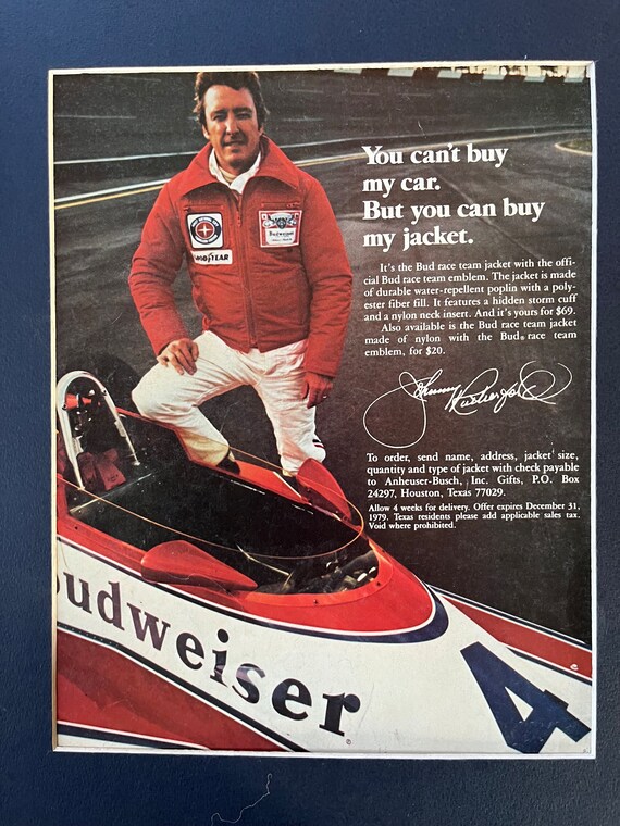 Johnny Rutherford Poster