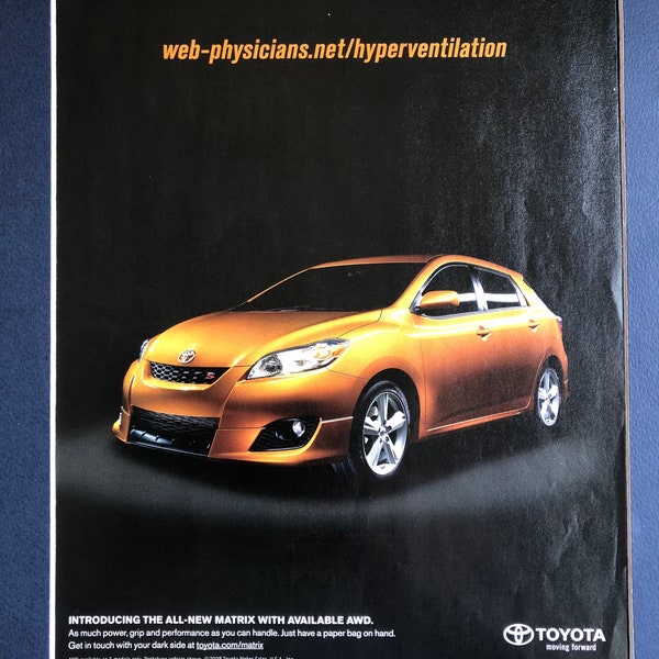 Toyota Matrix Decal - Etsy