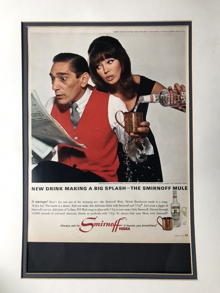 1960s Smirnoff 11x14 Advertisement what's Pouring at Today's Smartest ...