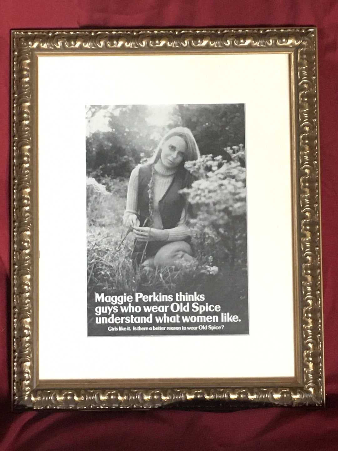 60's Maggie Perkins Old Spice Original Print Advertisement - Etsy