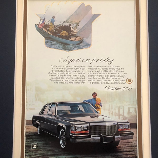 Cadillac Print - Etsy