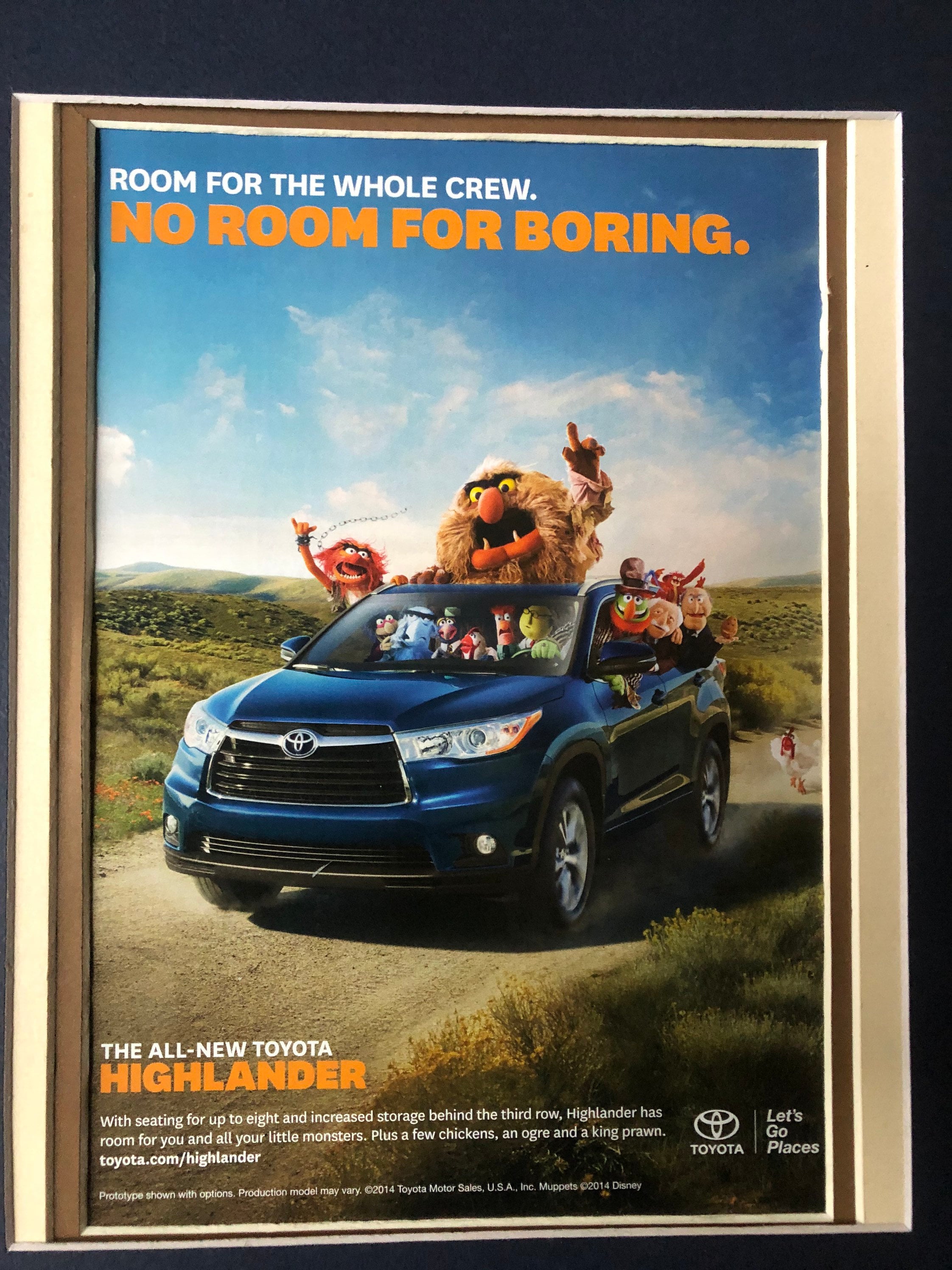 2000's Toyota Highlander Advertisement - Etsy