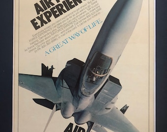 1980's United States Air Force Advertisement - Etsy
