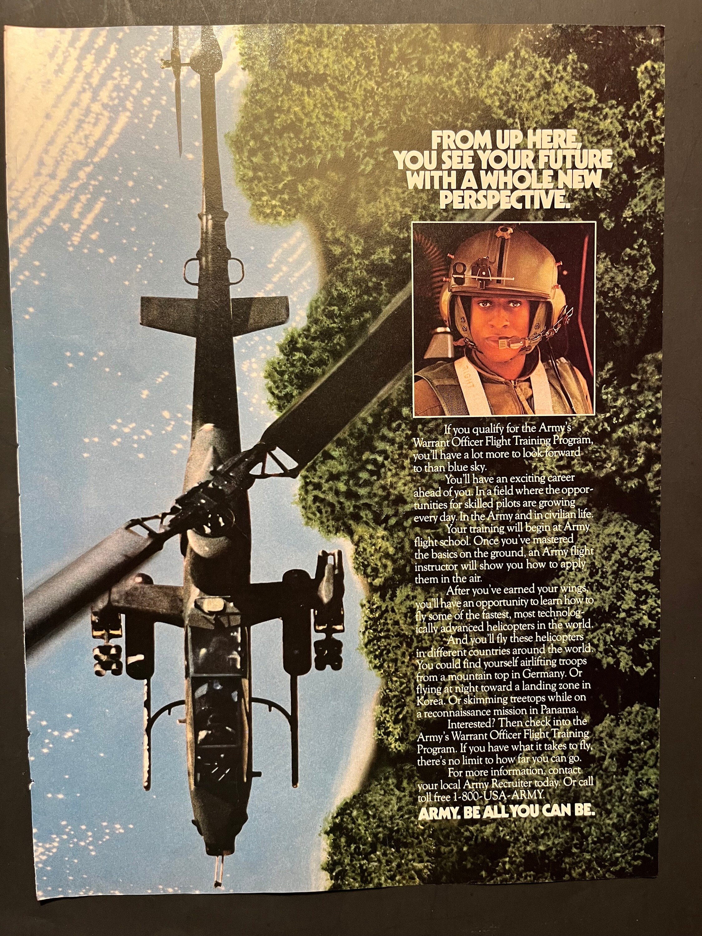 1980's United States Army Advertisement - Etsy