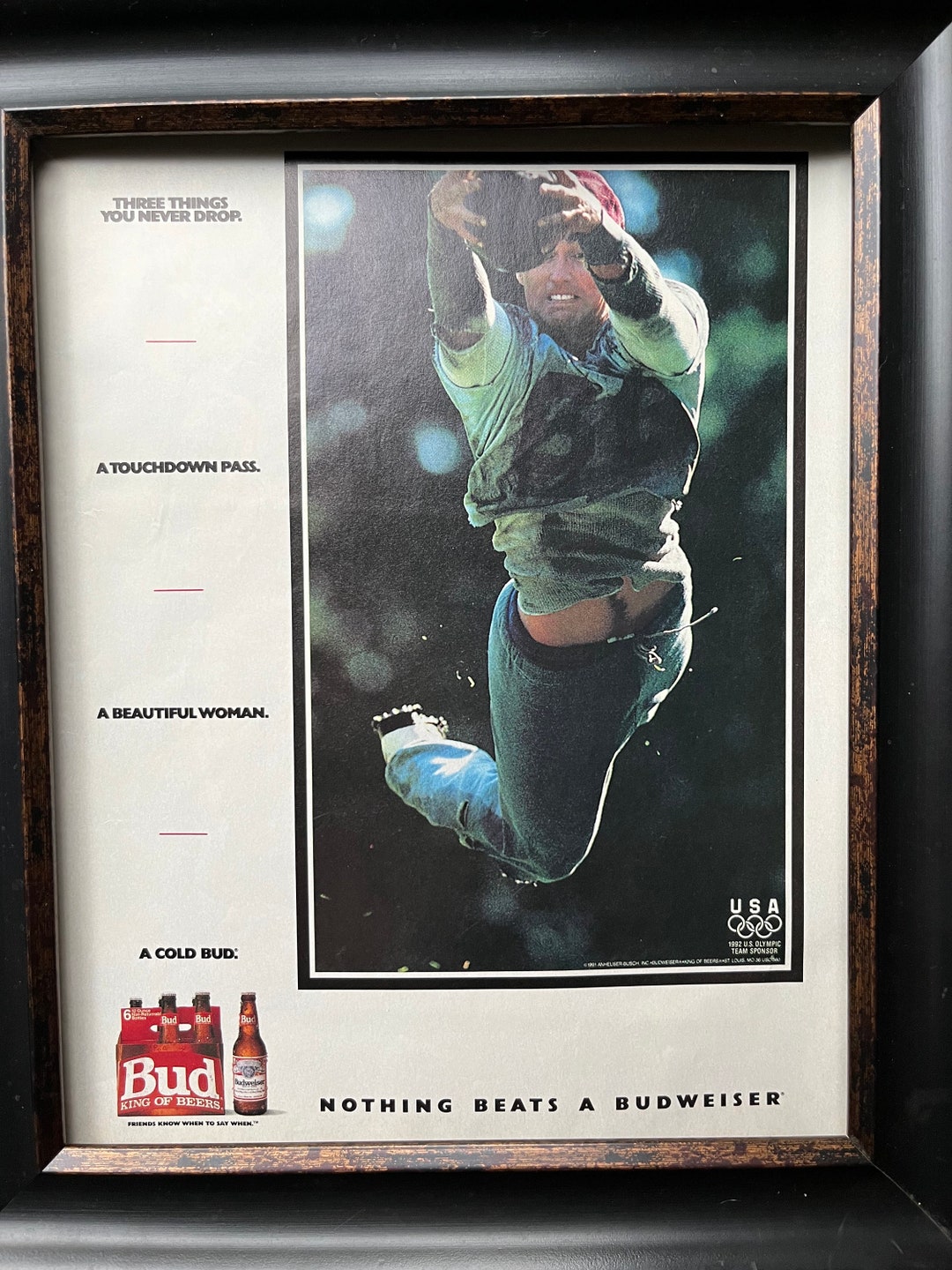 1990's Bud Beer Advertisement - Etsy