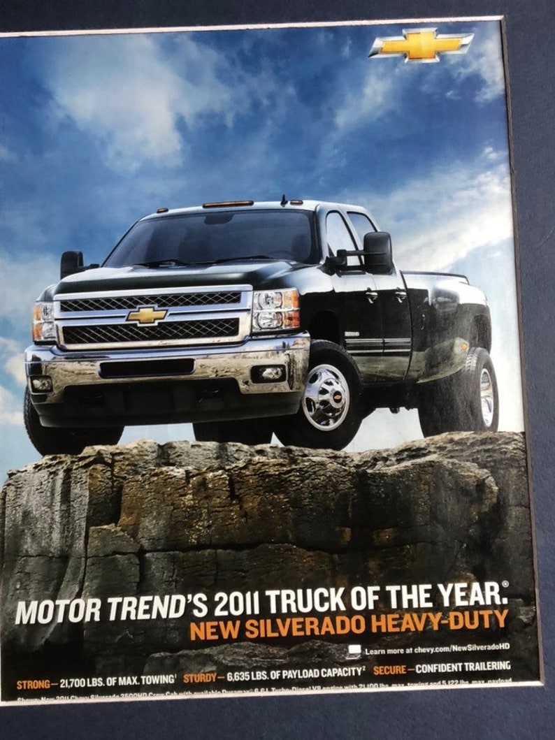 2000's Chevy Silverado Advertisement - Etsy