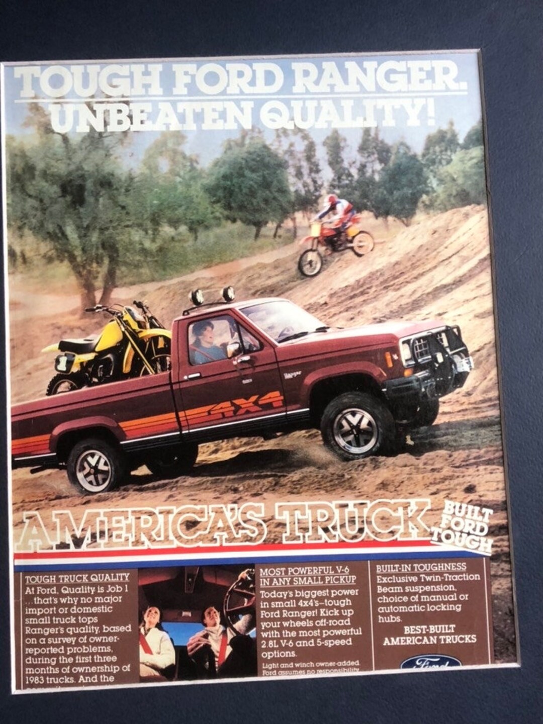 1980's Ford Ranger Advertisement - Etsy