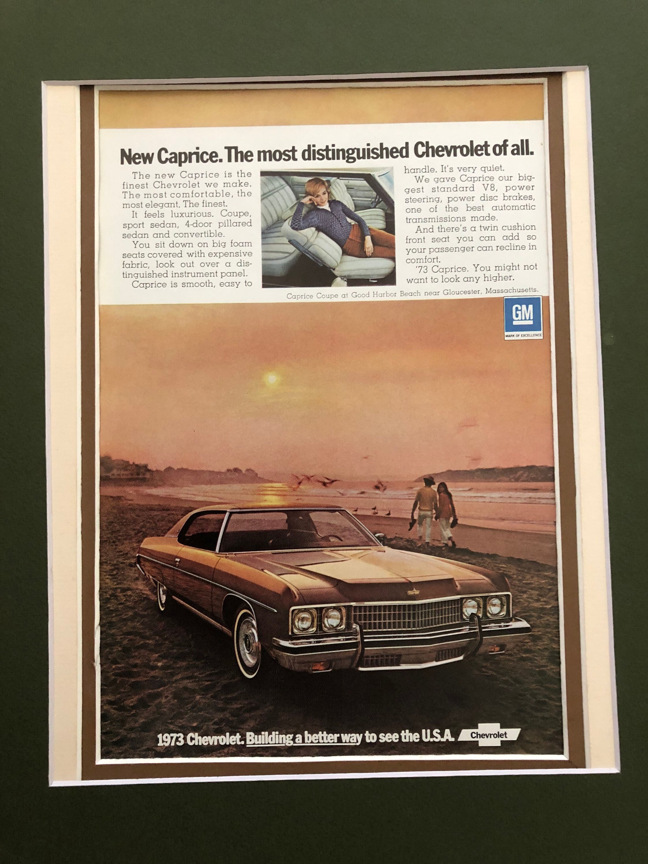 1970's Chevy Caprice Print Advertisement - Etsy