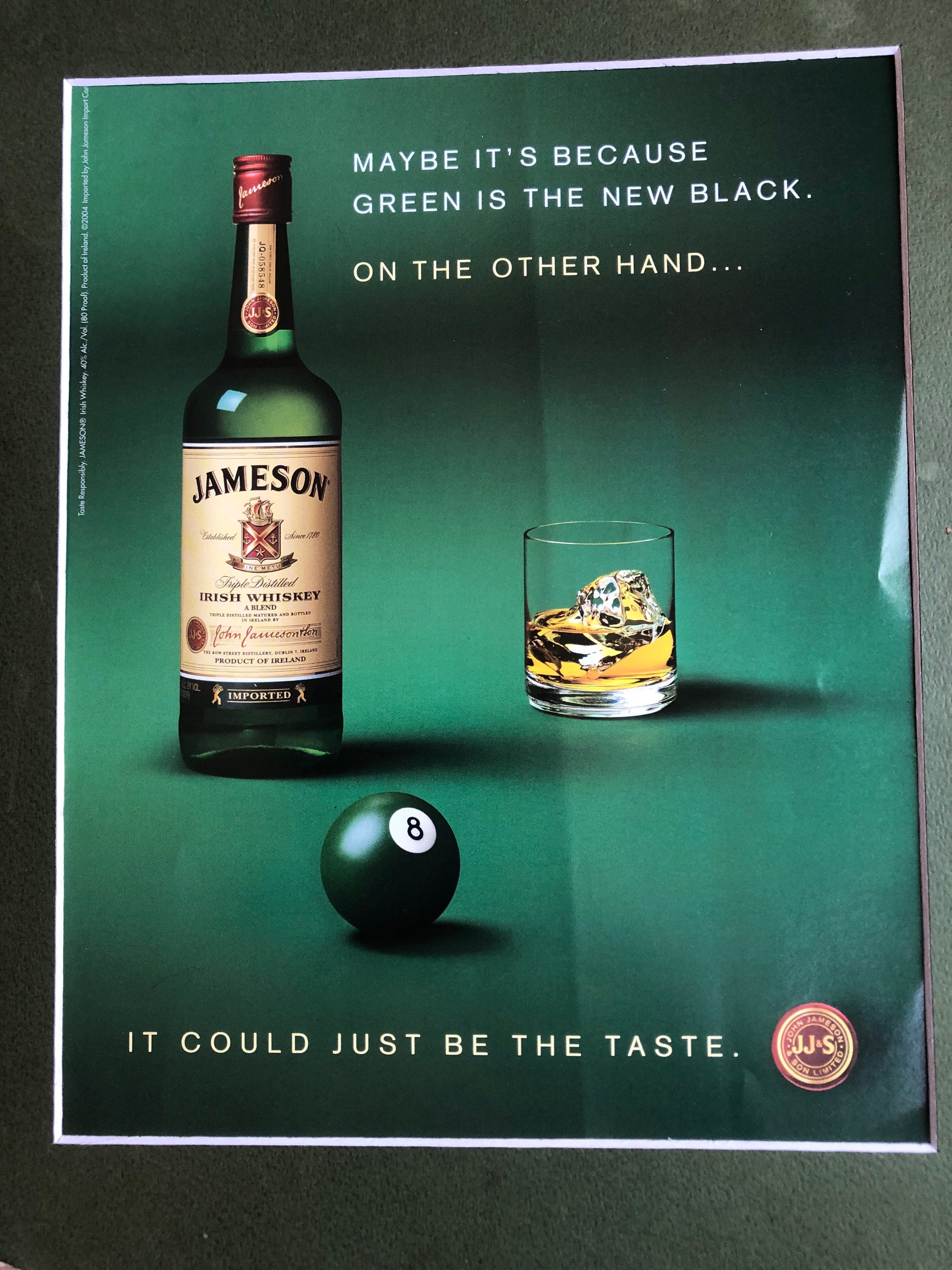 Jameson Irish Whiskey Ads