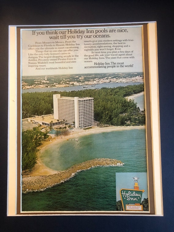 1970's Holiday Inn Advertisement - Etsy