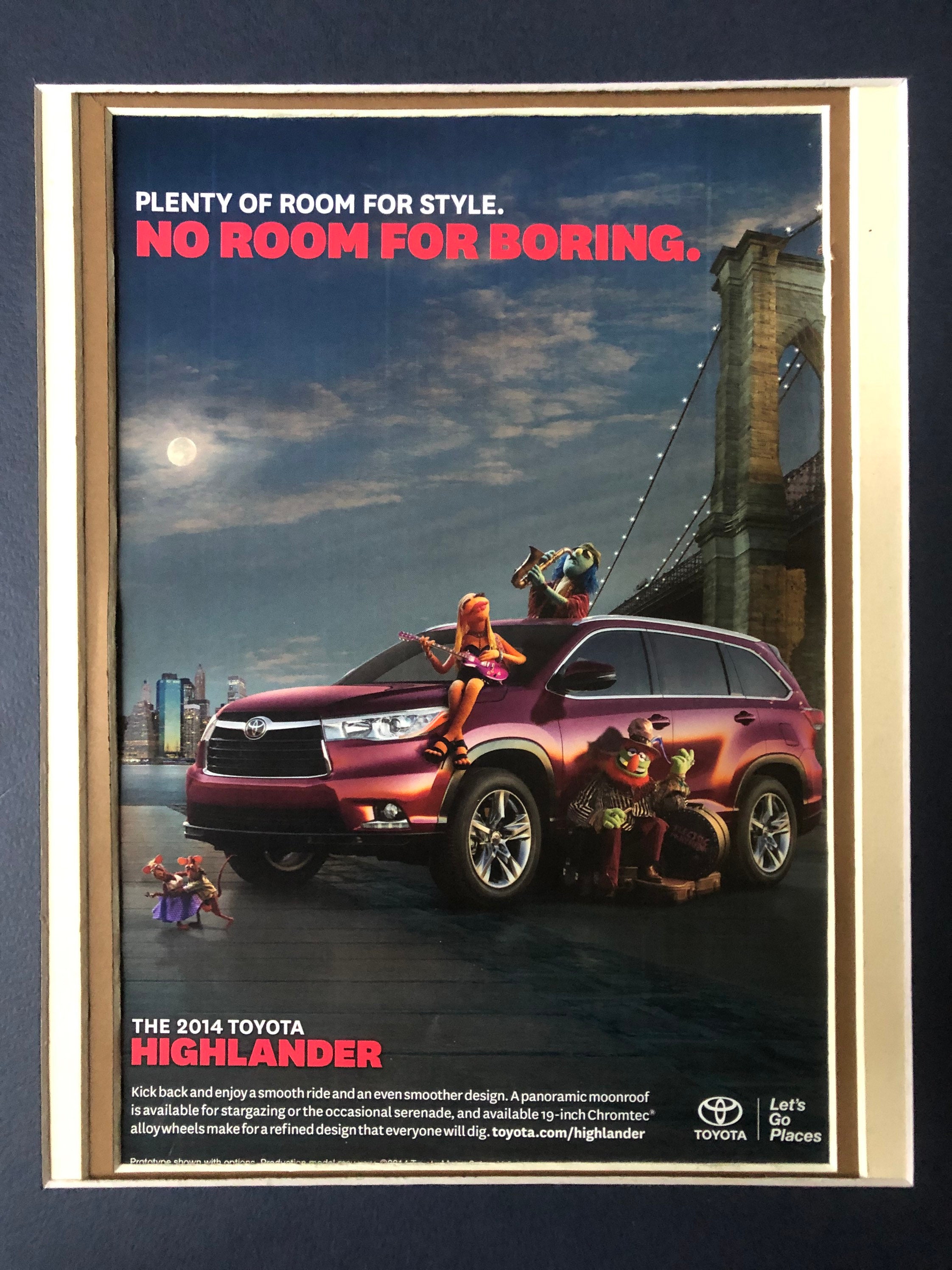 2000's Toyota Highlander Advertisement - Etsy