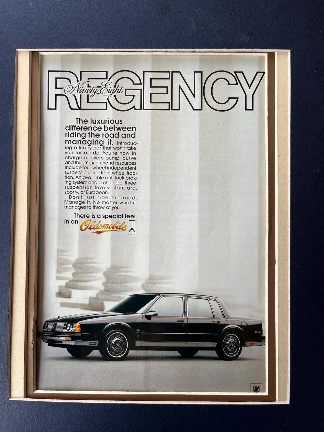 1980's Oldsmobile Regency Print Advertisement - Etsy