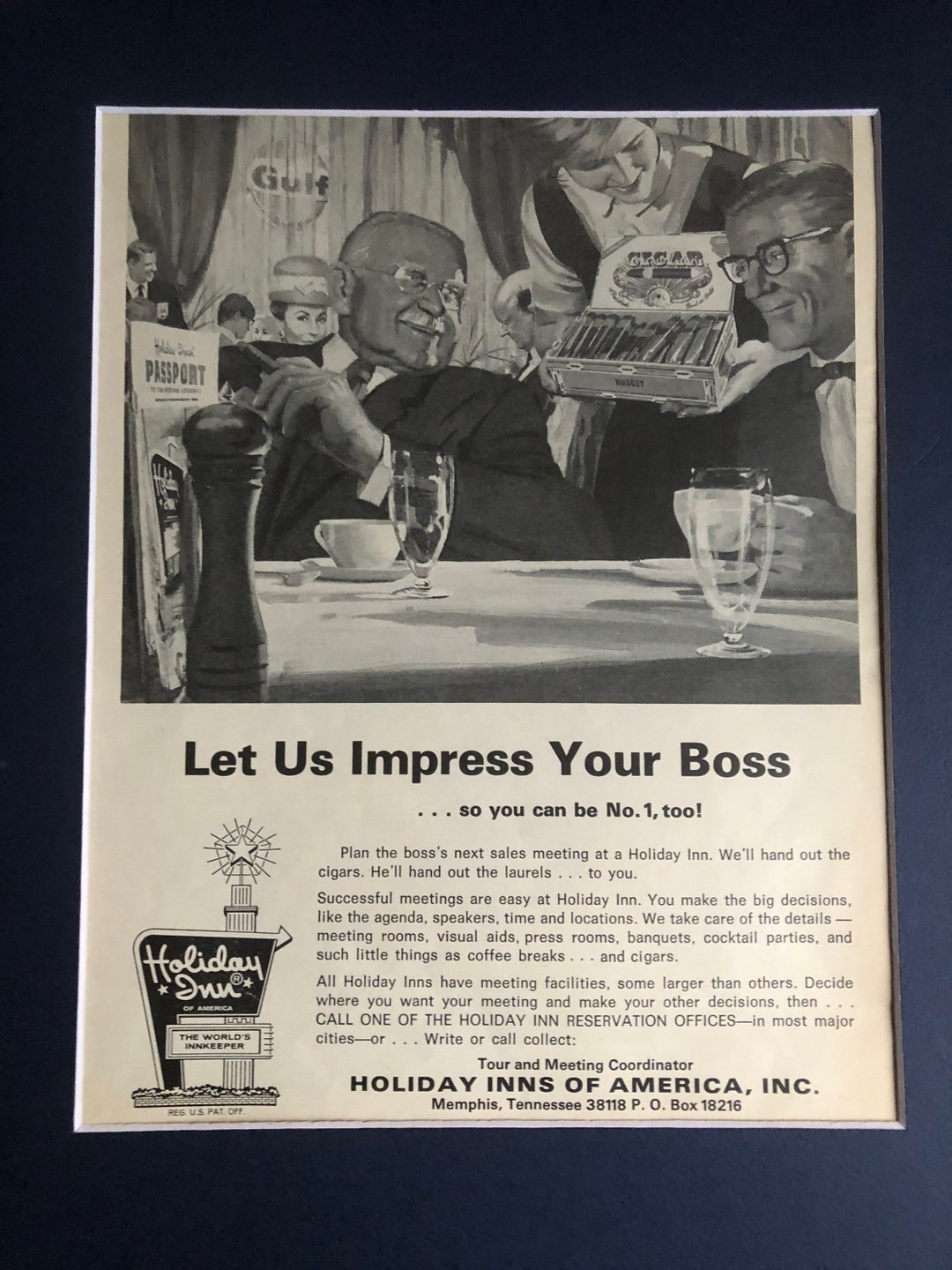 1960's Holiday Inn Print Advertisement - Etsy