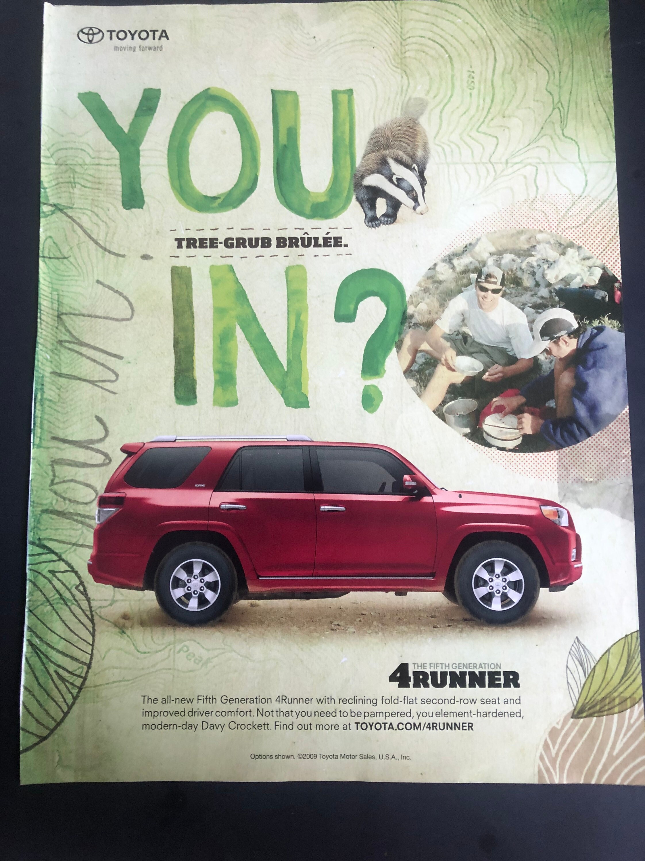 2000's Toyota 4runner Advertisement - Etsy