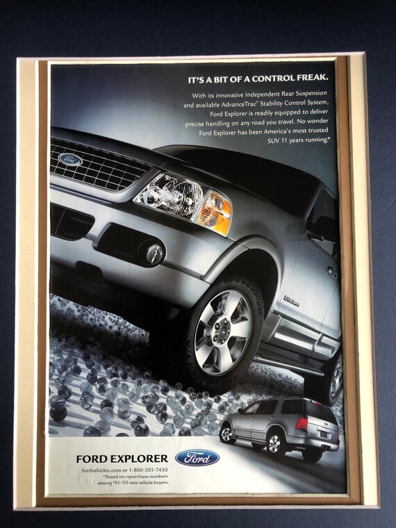 2000's Ford Explorer Vintage Advertisement | Etsy