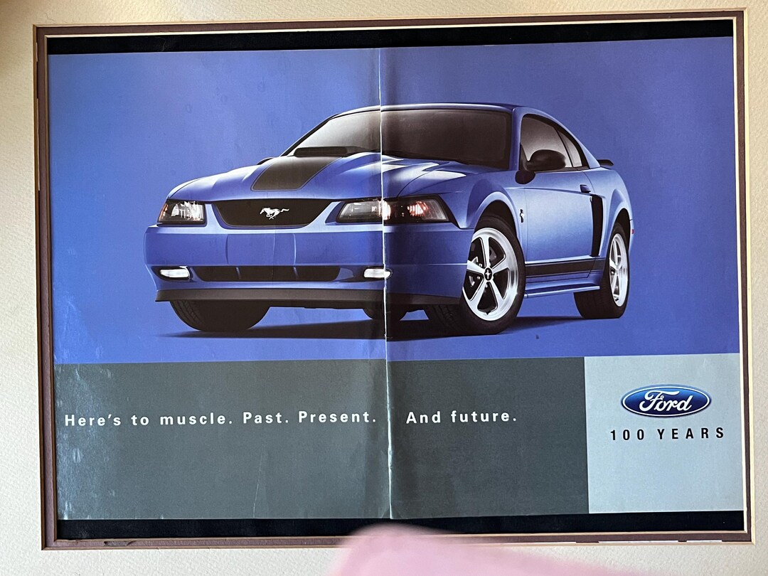 2000's Ford Mustang Advertisement - Etsy