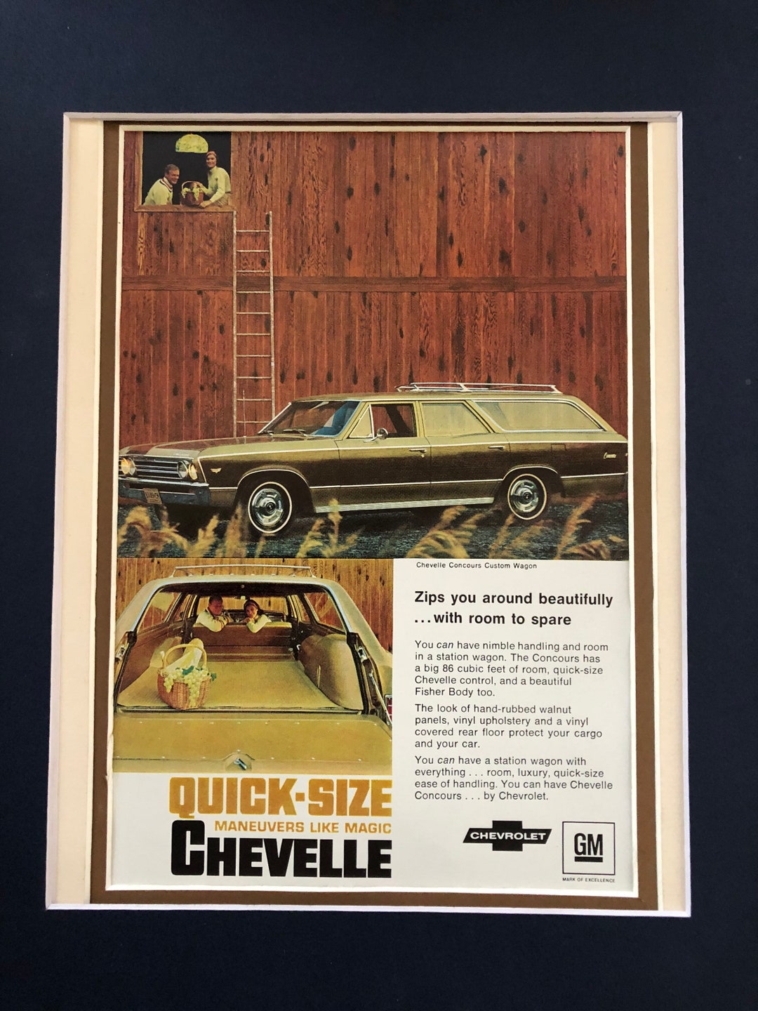 1960's Chevy Chevelle Advertisement - Etsy