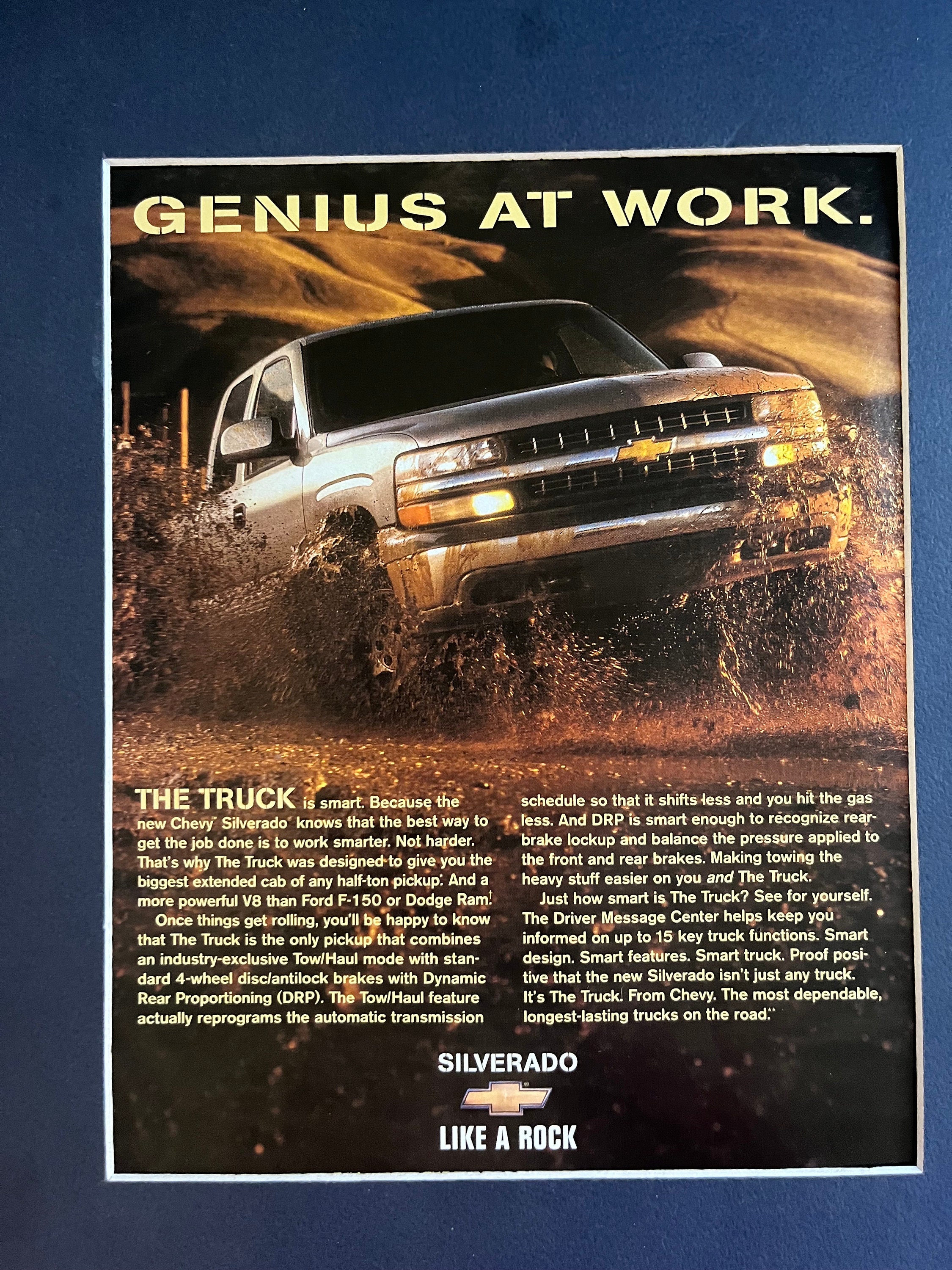 1990's Chevy Silverado Advertisement - Etsy