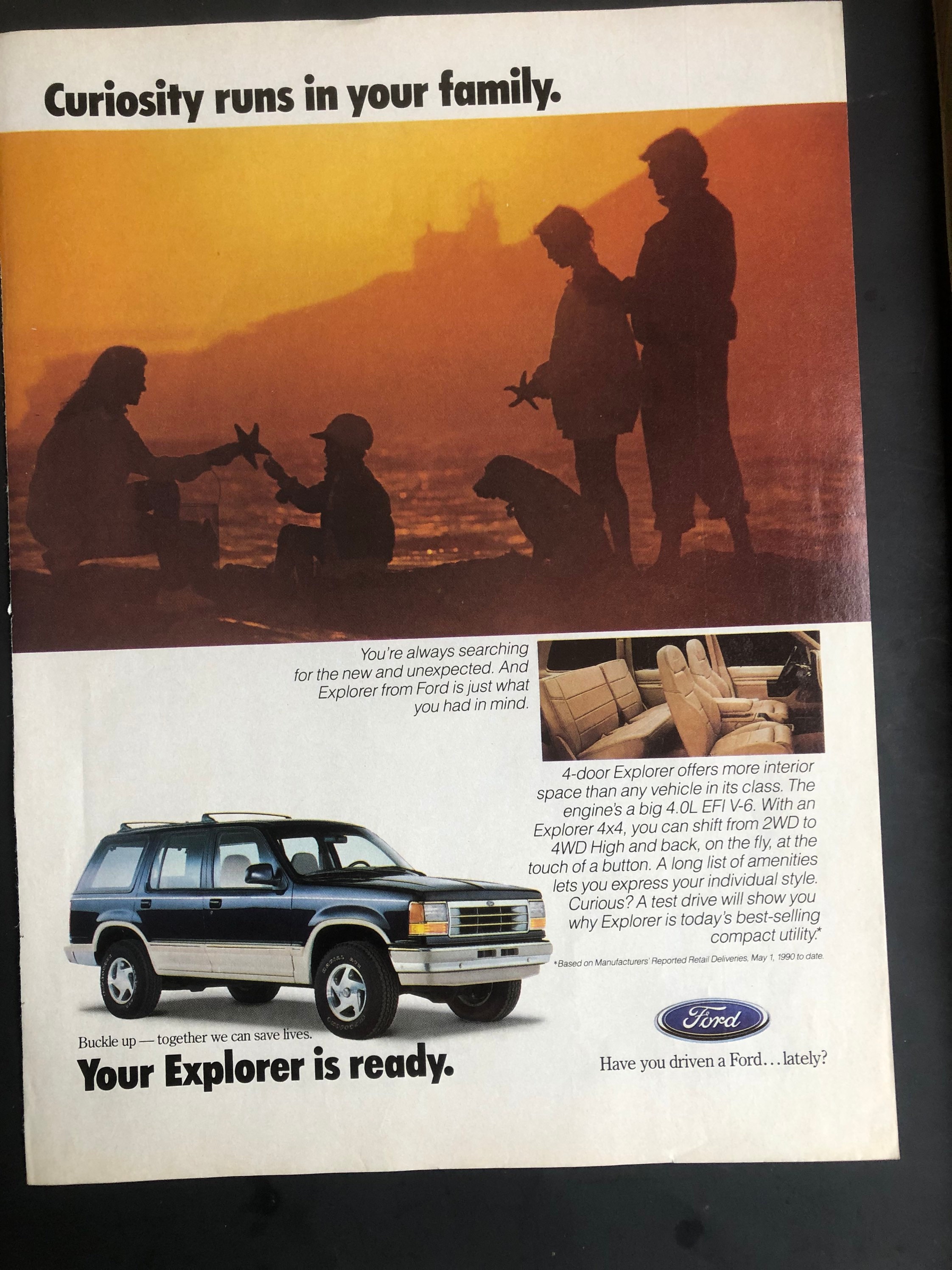 1990's Ford Explorer Advertisement - Etsy