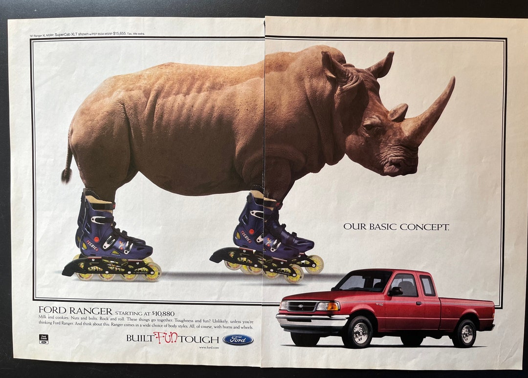 1990's Ford Ranger Advertisement - Etsy
