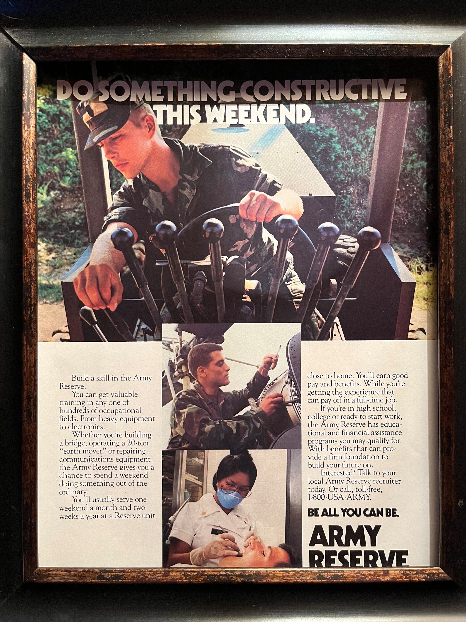 1980's United States Army Advertisement - Etsy