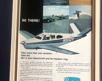 Beechcraft Bonanza Sign - Etsy