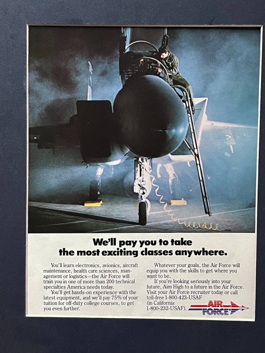 1980's Air Force Advertisement - Etsy