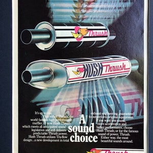 1970's Hush by Thrush Advertisement - Etsy