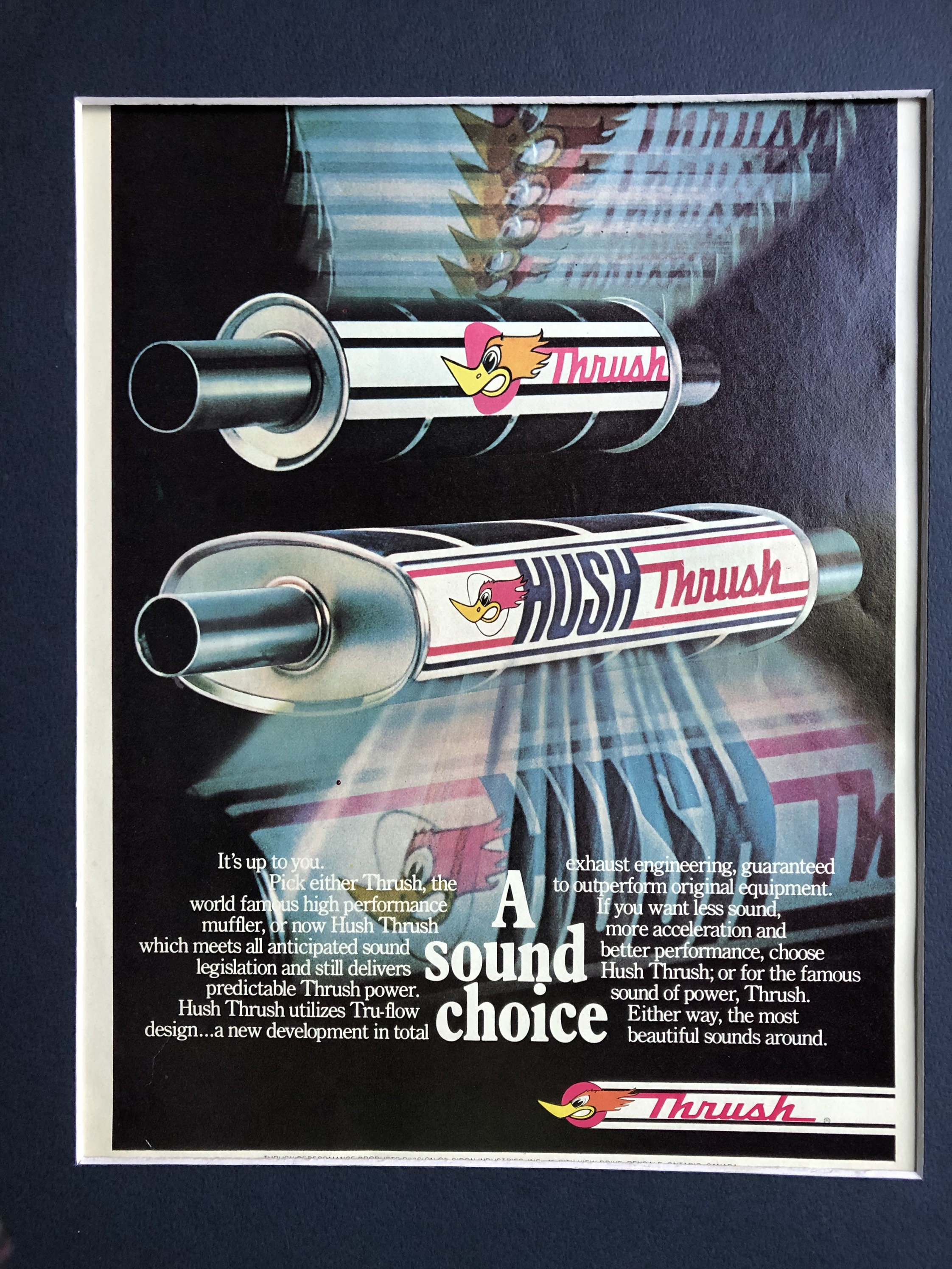 Vintage Thrush Mufflers