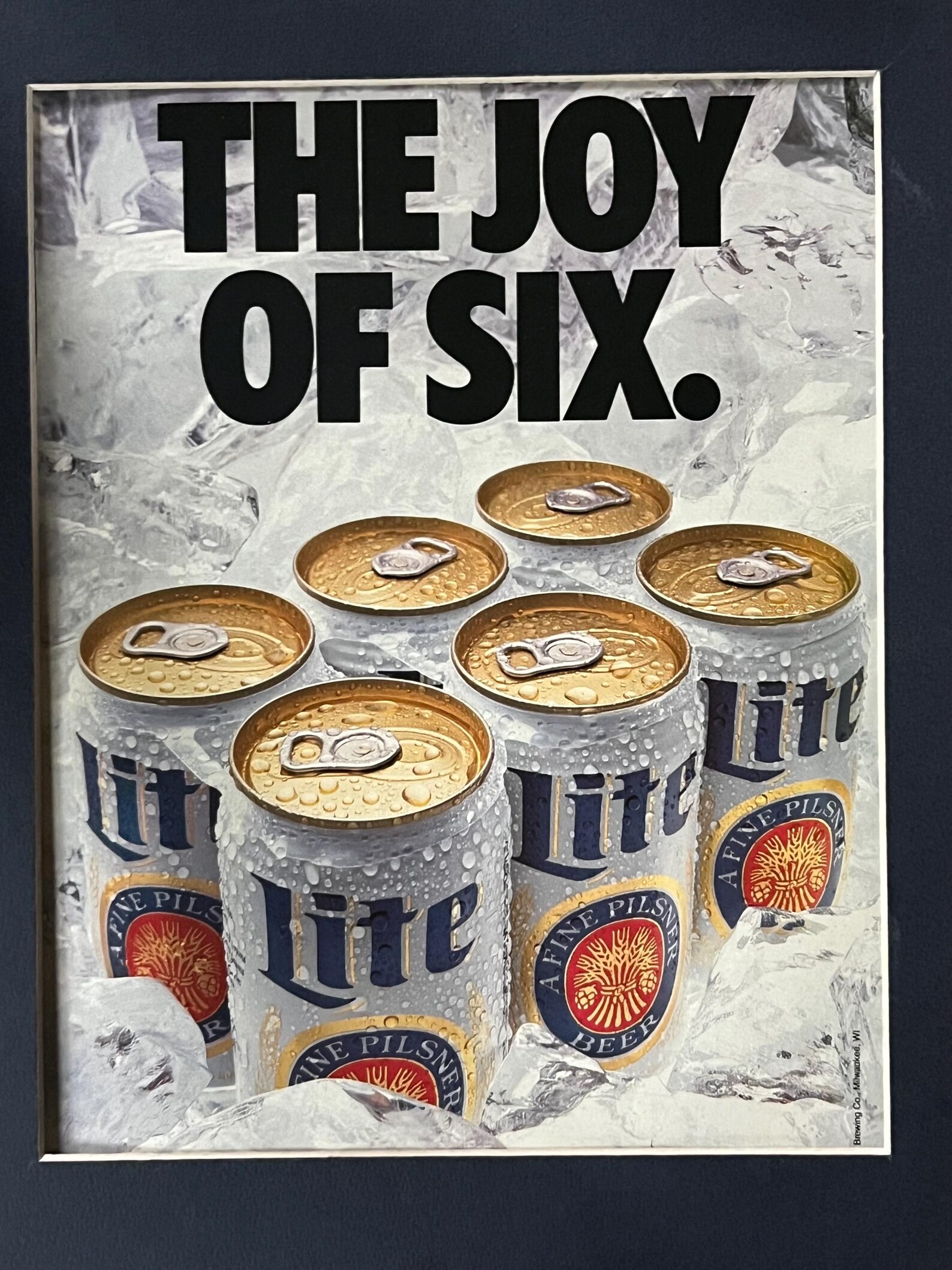 1980's Miller Lite Advertisement - Etsy