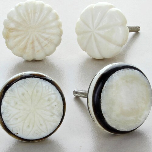 G Decor Horn Bone Door Knobs Cupboard Drawer Door Handles - Etsy UK