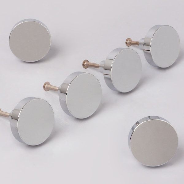 Chrome Knobs - Etsy