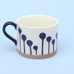 G Decor Set of 4 Milo Ceramic Patterned Abstract Coffee Mug Cups - Etsy