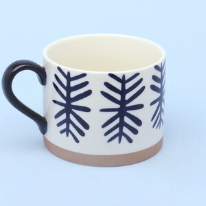 G Decor Set of 4 Milo Ceramic Patterned Abstract Coffee Mug Cups - Etsy