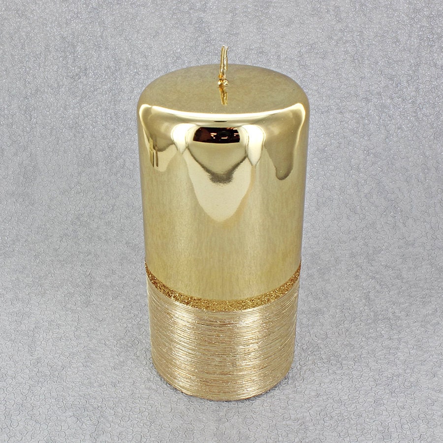 G Decor Gold Glitter Glass Effect Reflecting Plain Gloss | Etsy