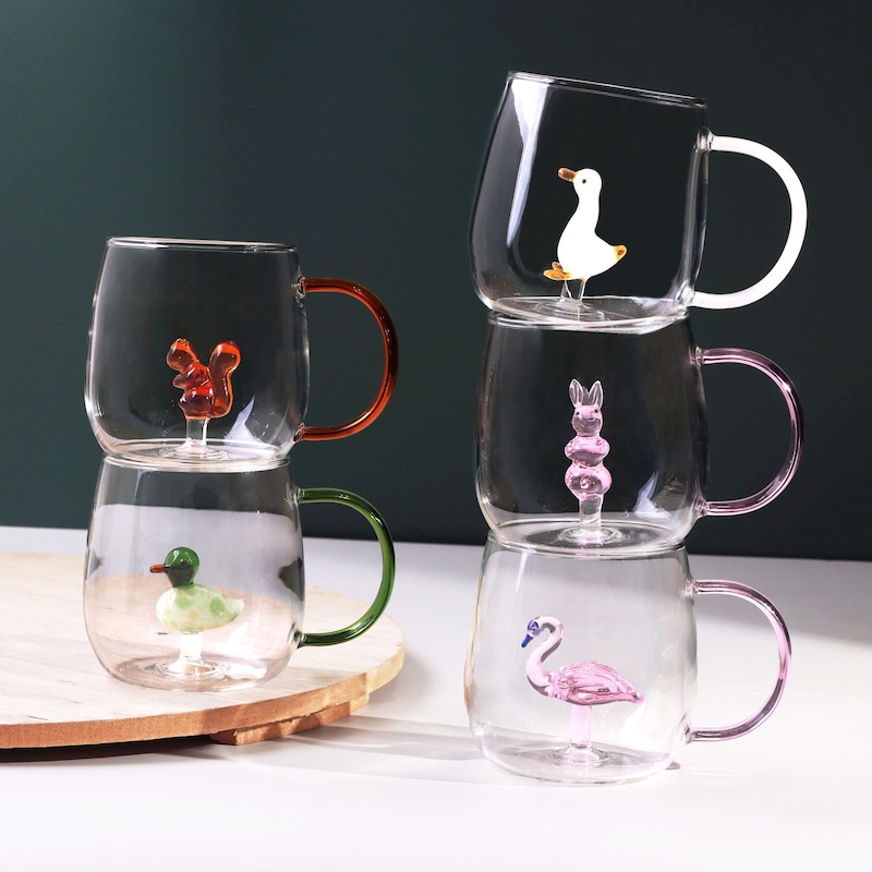 Glass Tea Cups No Handle - Etsy UK