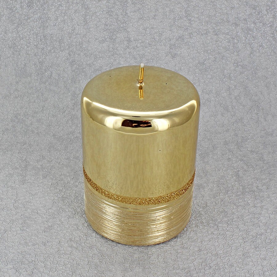 G Decor Gold Glitter Glass Effect Reflecting Plain Gloss | Etsy