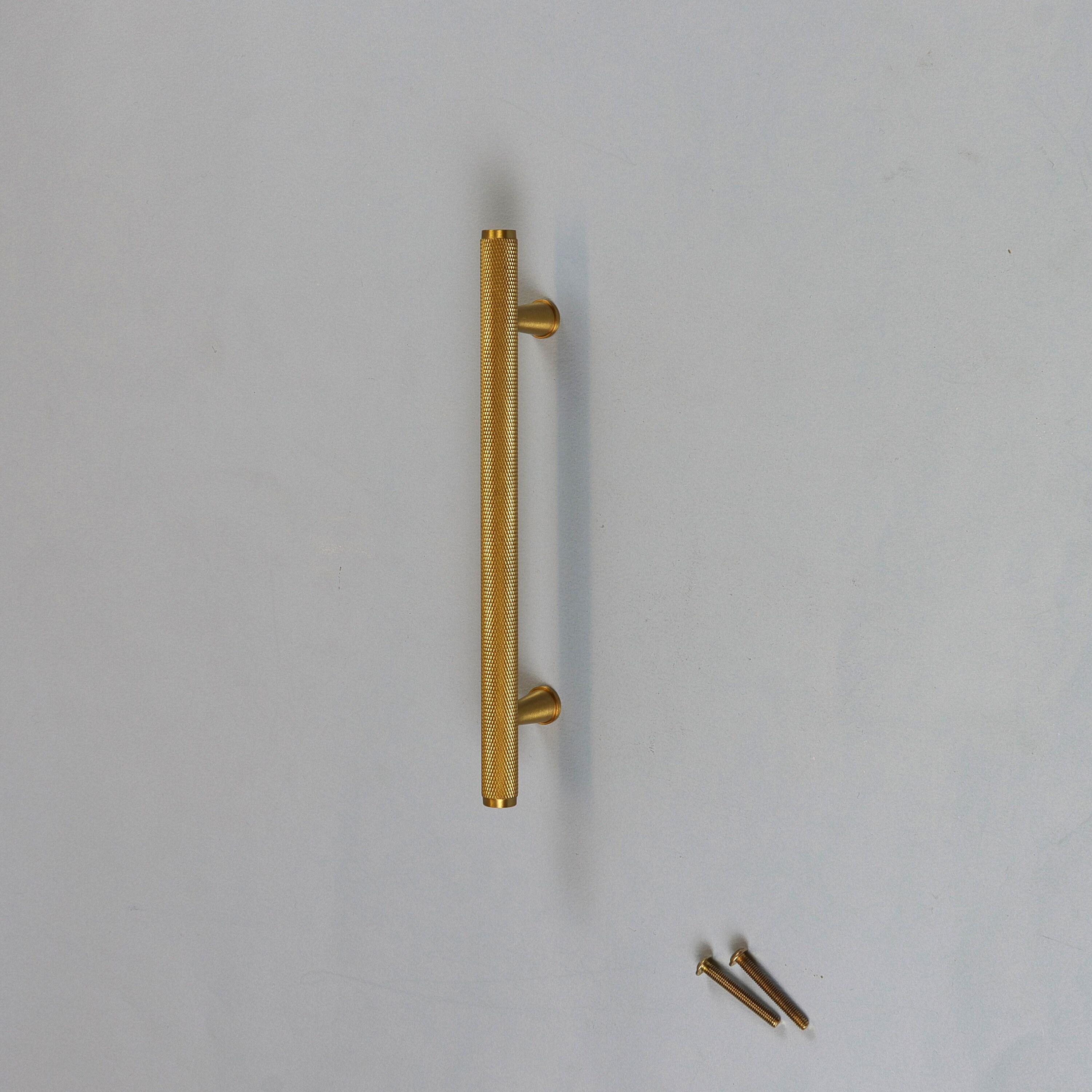G Decor Solid Matt Brass Knurled T Bar Kitchen Cupboard Handles - Etsy UK