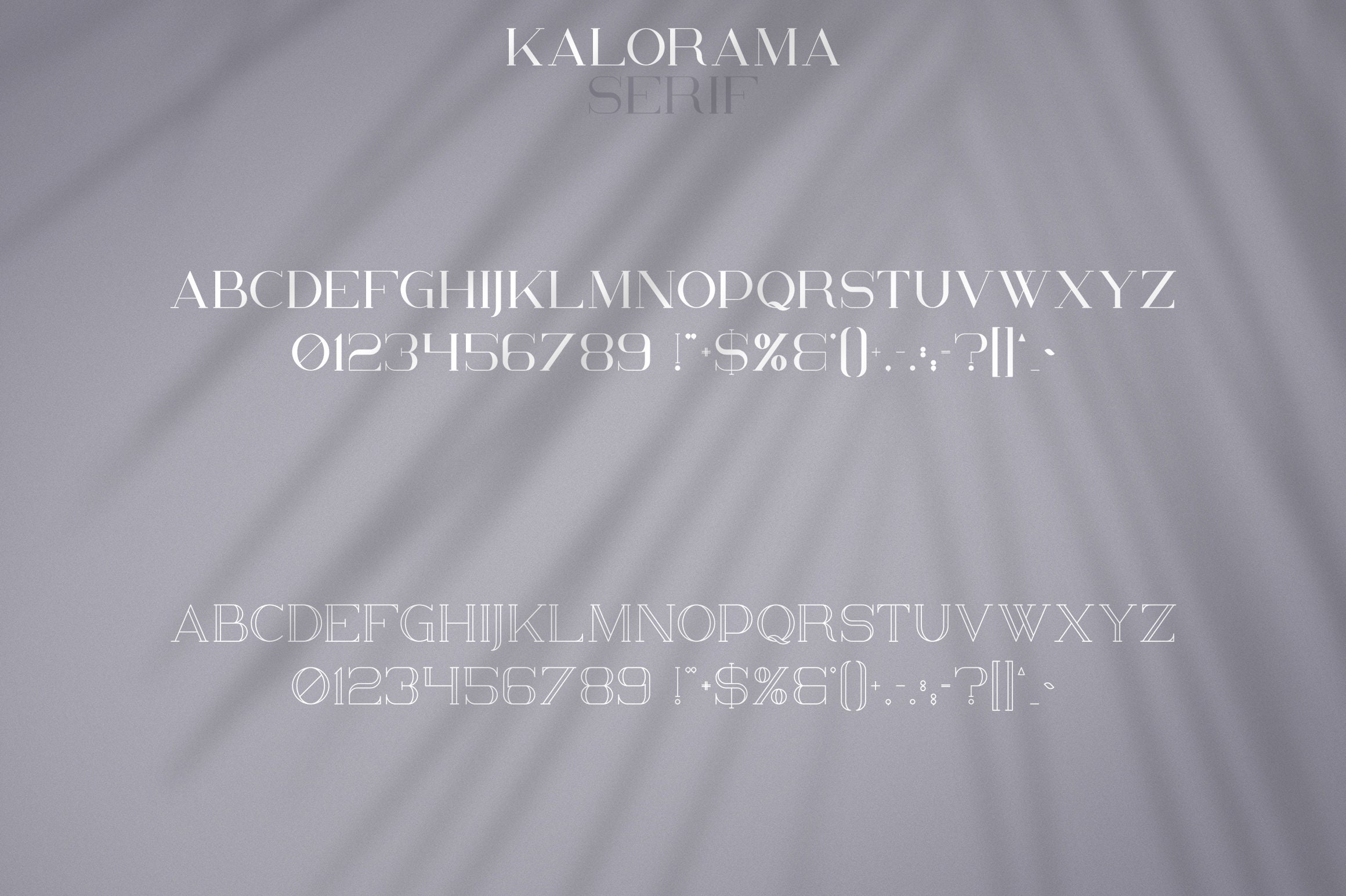 Kalorama Font Duo | Etsy