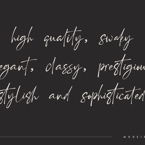 Madeira - Handmade Script Font - Etsy