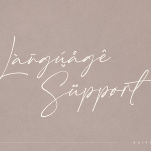 Kairos - Modern Script - Etsy