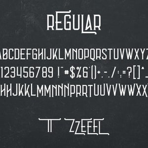 Errorist - Vintage Typeface - Etsy