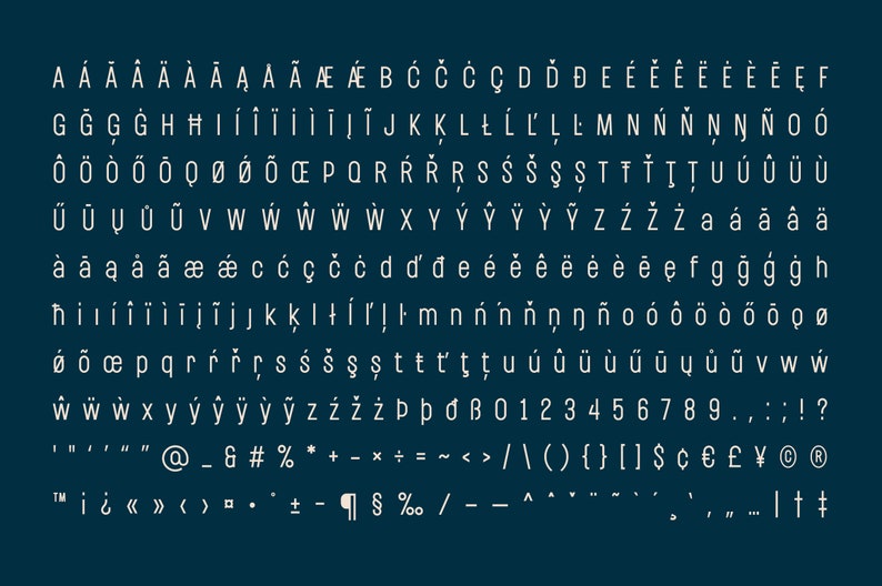 Symphony Fusion Creative Typeface – Elegant Serif & Sans Combo With 87 ...