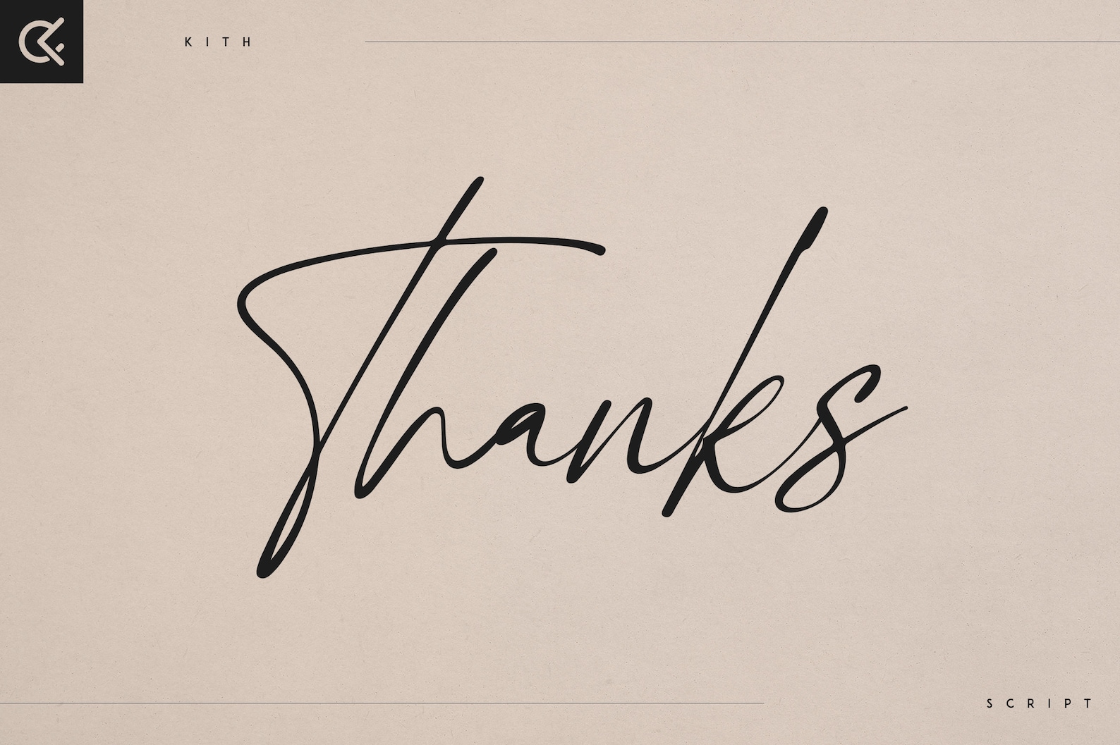 Kith Handmade Script - Etsy