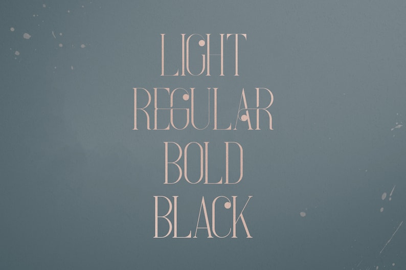 French Typeface 4 Fonts - Etsy