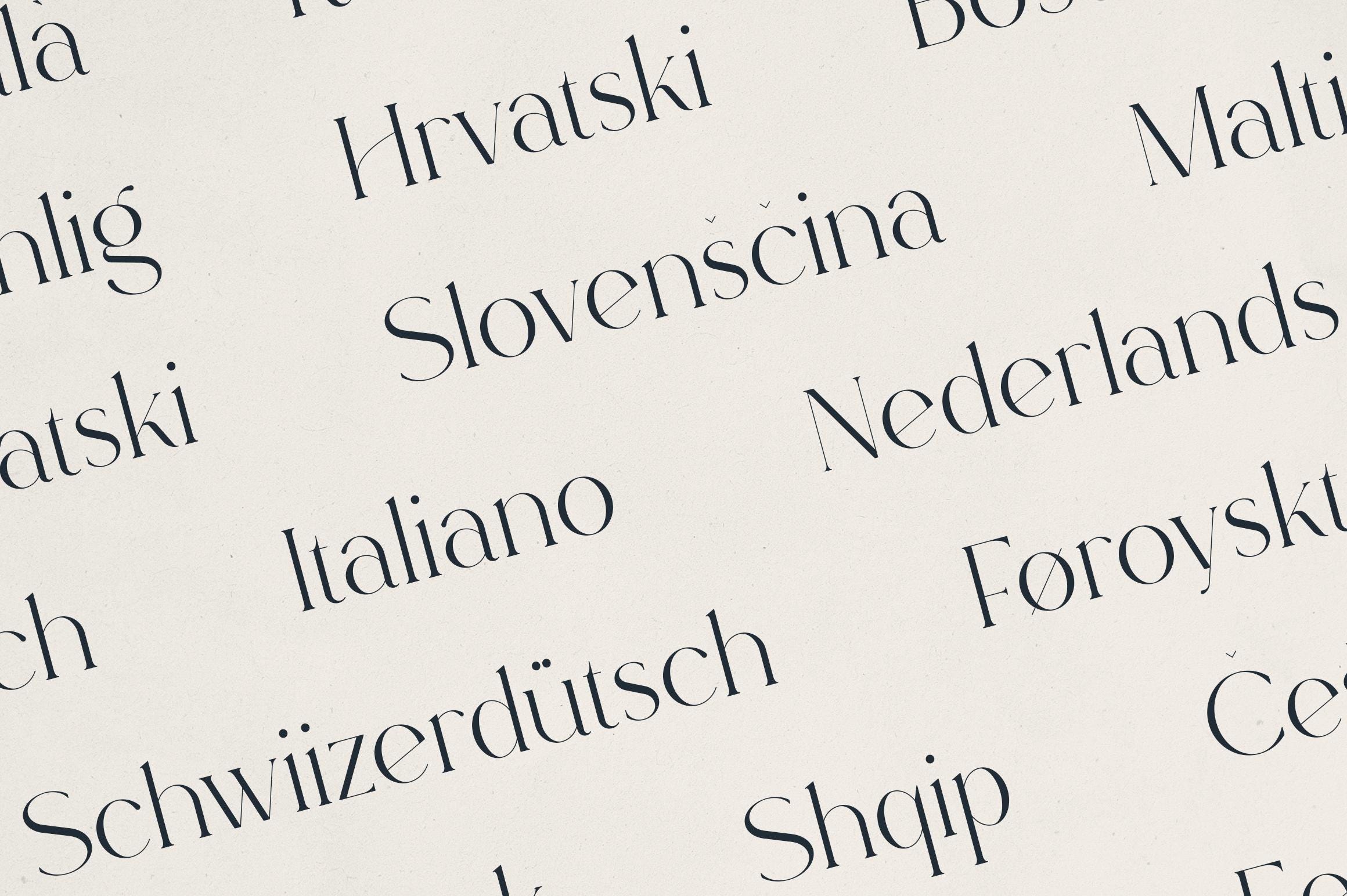Iselora Serif – Luxury High Contrast Typeface With Artistic Curves ...