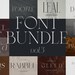 Font Bundle Vol.3 - 30 Fonts - Etsy