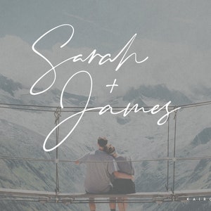 Kairos - Modern Script - Etsy